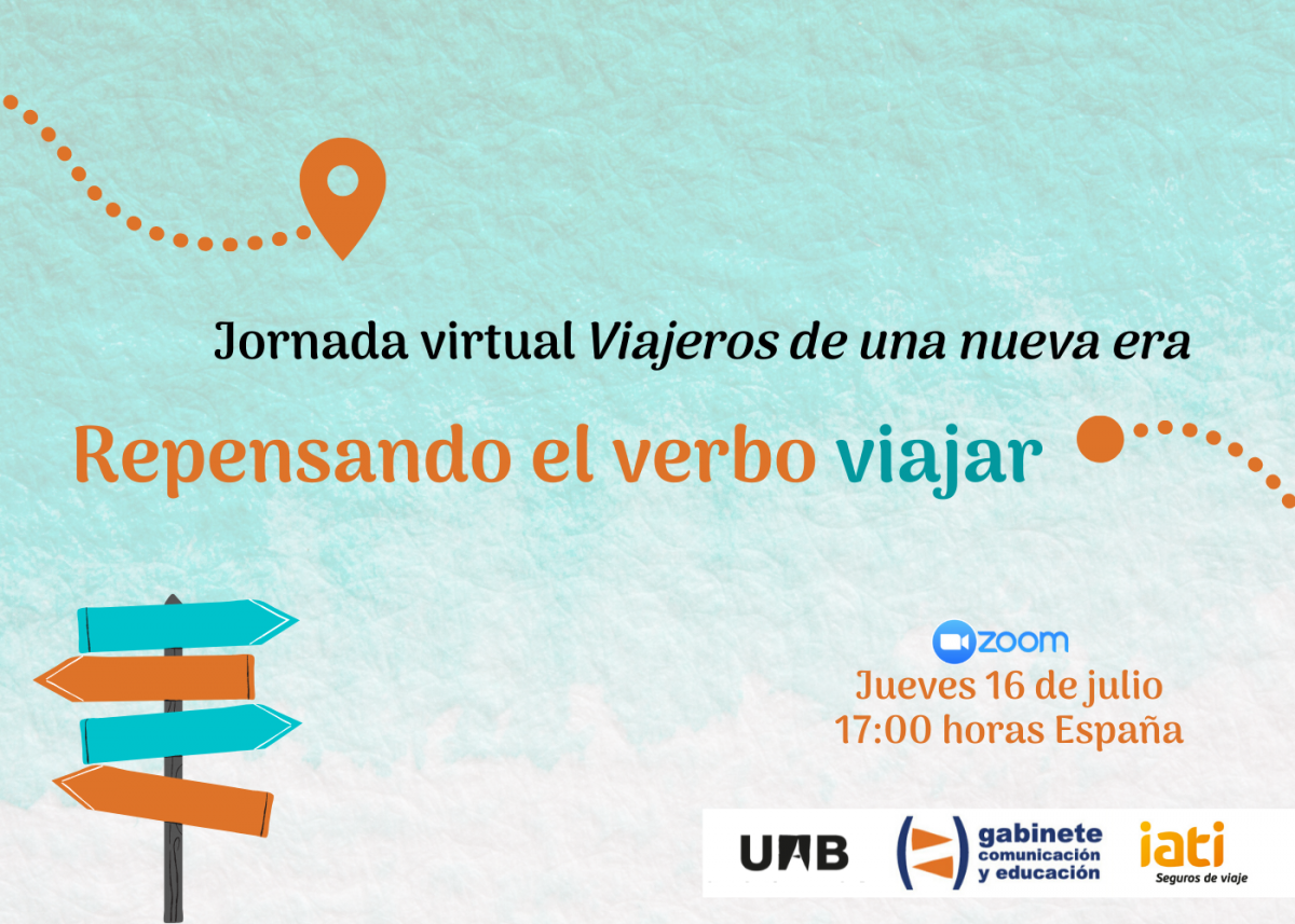Participa en la jornada virtual "Viajeros de una nueva era. Repensando ...