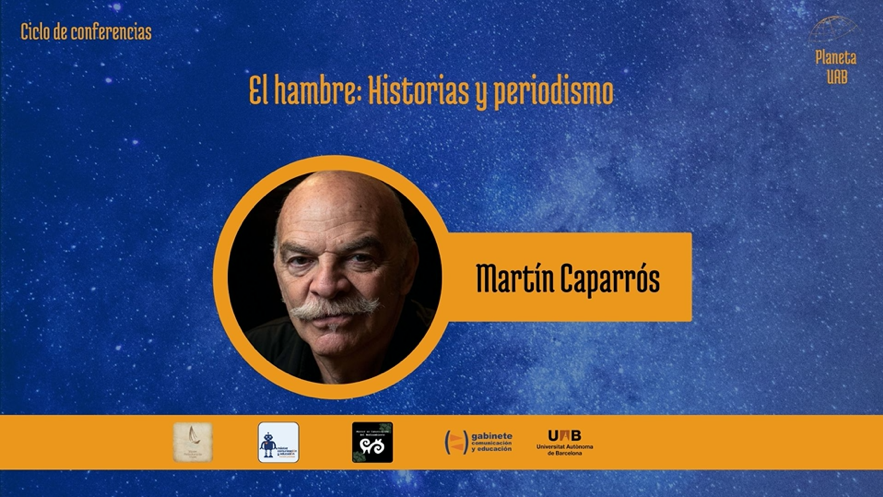 Martín Caparrós conversa sobre su libro ‘El hambre’ en el Ciclo Planeta ...