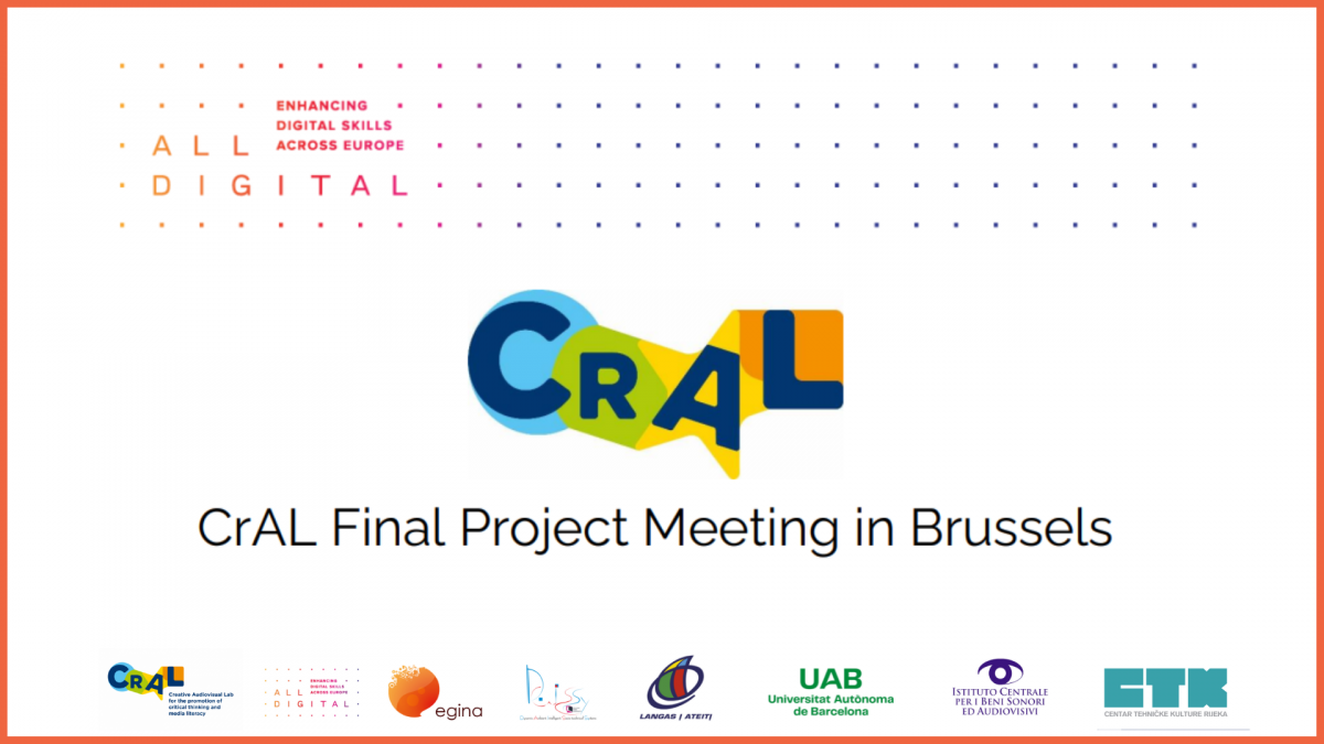 El proyecto CrAL presentará sus resultados finales en Bruselas ...