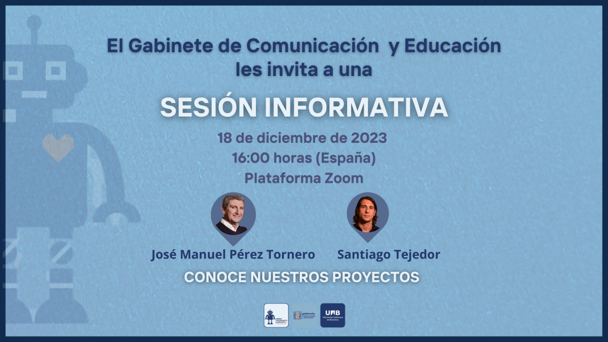 Participa en un webinar sobre Media Literacy, Inteligencia Artificial y ...